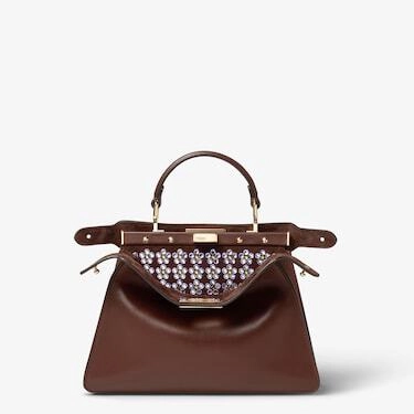 Fendi Peekaboo Iseeu Small - Brown