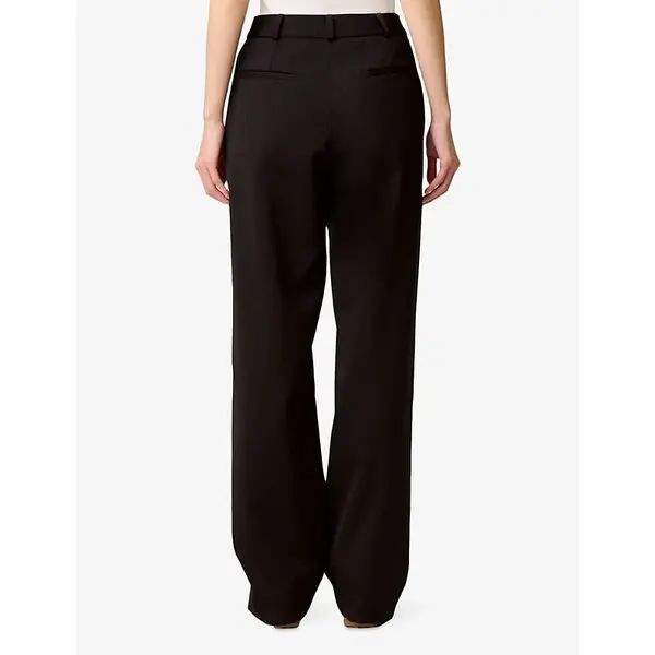 Claudie Pierlot Tailored Straight-leg Woven Trousers