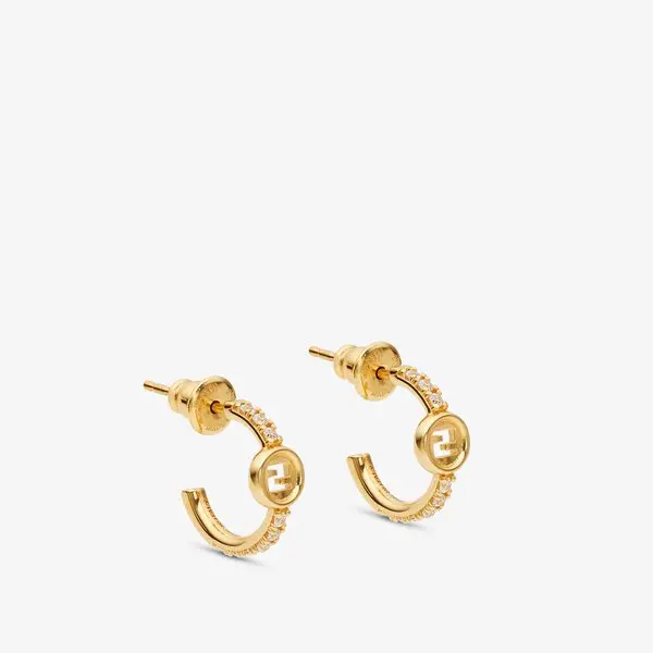Fendi Everround Hoop Earrings