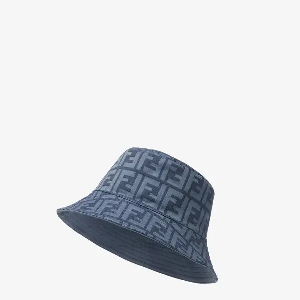 Fendi Bucket Hat With Ff Motif And Logo