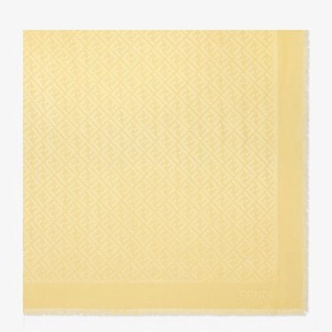 Fendi Ff Shawl - Yellow