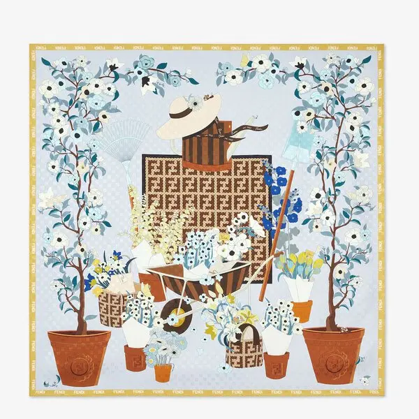 Fendi Gardening Foulard