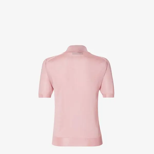Fendi Slim-fit Embroidered Viscose Jumper