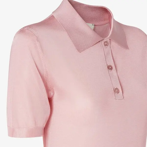 Fendi Slim-fit Embroidered Viscose Jumper
