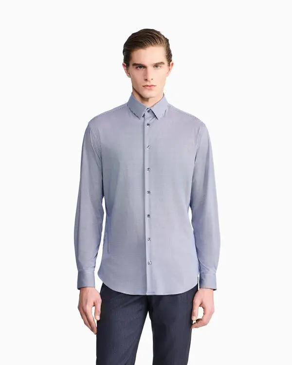 Giorgio Armani Printed Jersey Shirt