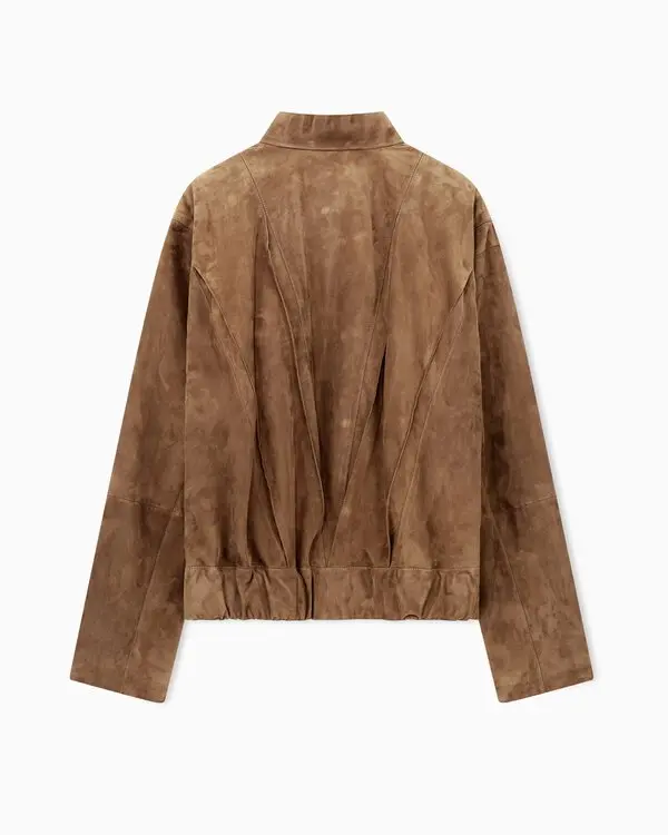 Giorgio Armani Suede Lambskin Jacket