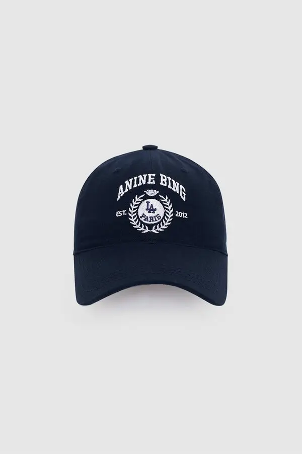 ANINE BING Jeremy Collegiate Baseball Cap - Blue