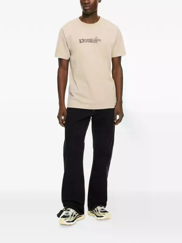 Off-White Straight Leg Jeans
