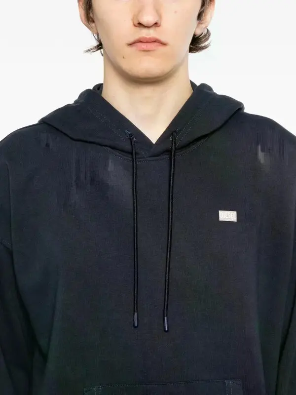 DIESEL® Hooded Sweatshirt - Blue