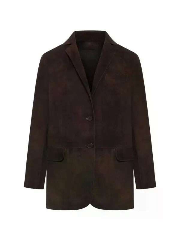 SALVATORE SANTORO Flap Leather Jacket