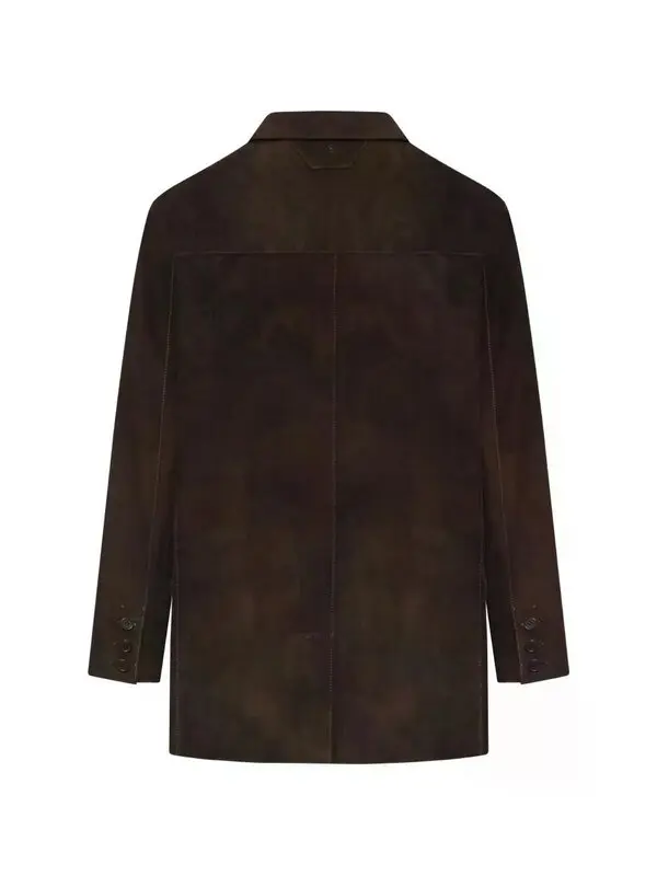 SALVATORE SANTORO Flap Leather Jacket