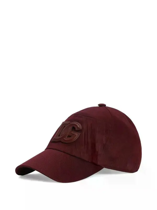 Dolce & Gabbana Logo-applique Cap - Red