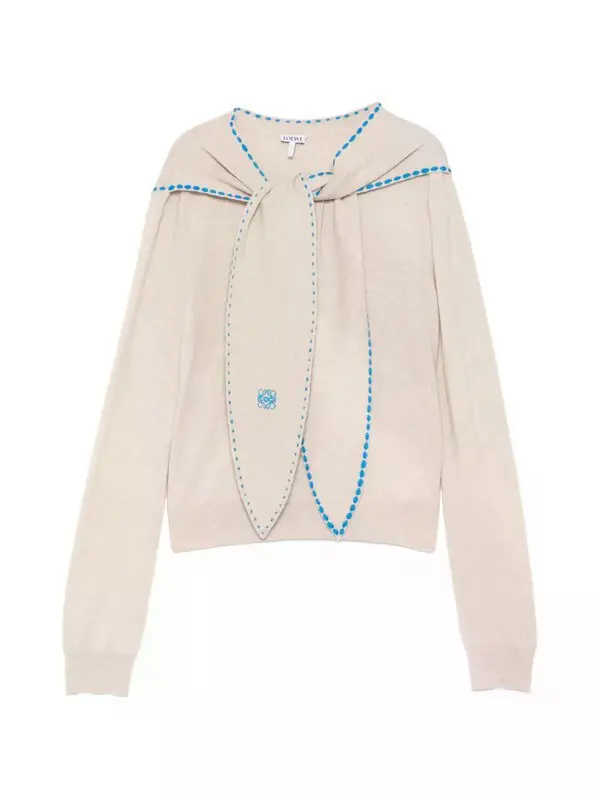 Loewe Knitted Scarf Top