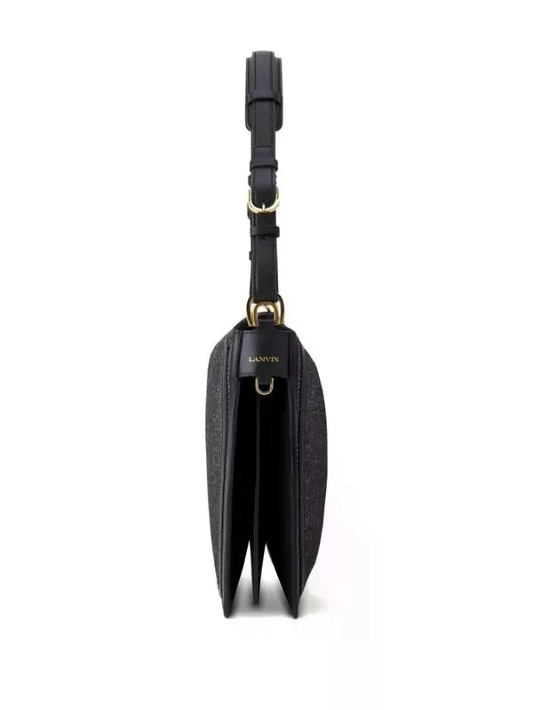 LANVIN Striped Shoulder Bag