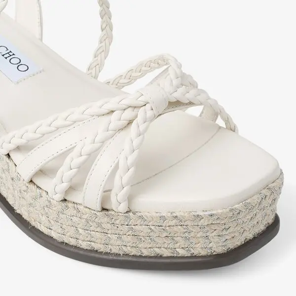 JIMMY CHOO Nyra 60 Wedge Sandals