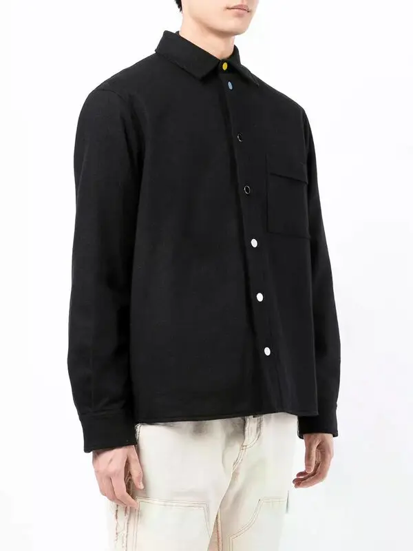 Off-White Long-sleeve Shirt Jacket