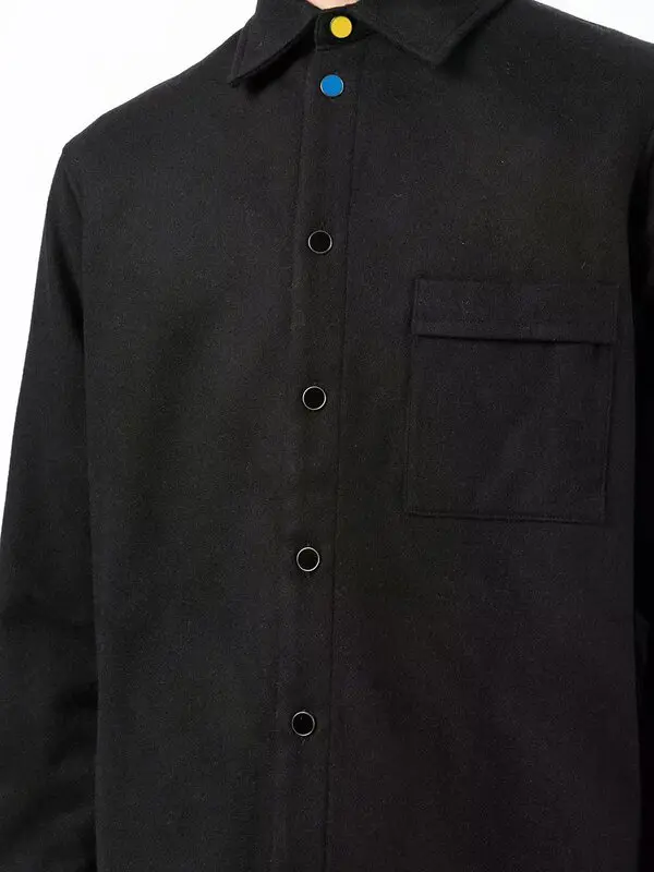Off-White Long-sleeve Shirt Jacket