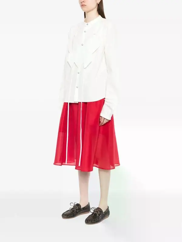 AO YES Shirt With Detachable Panel