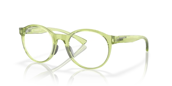 Oakley Round Frame Eyeglasses - Polished Translucent Fern