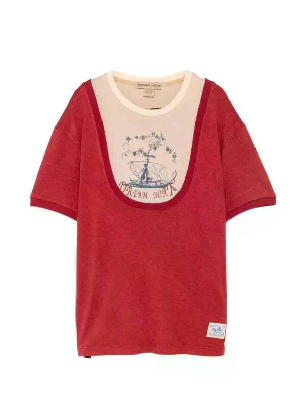 GARÇON BY GARÇON Dream Boat Graphic Print T-shirt