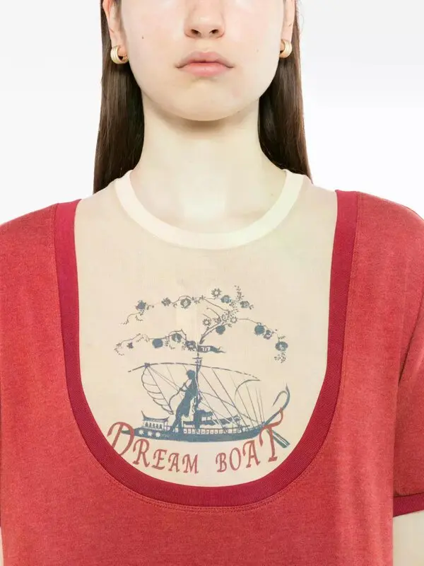GARÇON BY GARÇON Dream Boat Graphic Print T-shirt