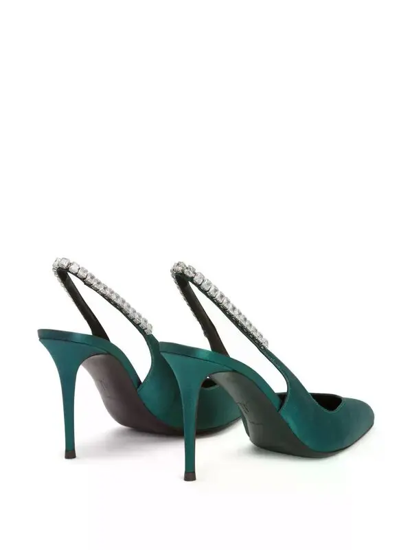 GIUSEPPE ZANOTTI Rachyl Satin Pumps