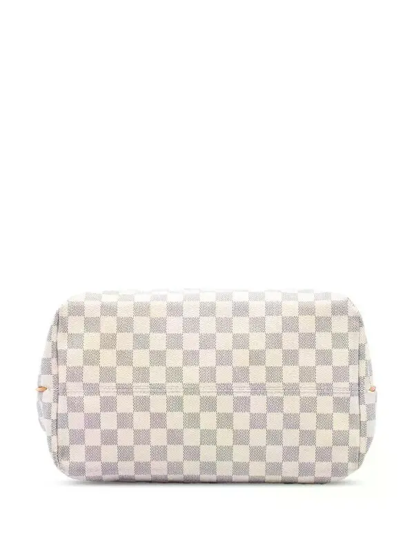 LOUIS VUITTON 2012 Damier Azur Beach Cabas Pm Tote Bag