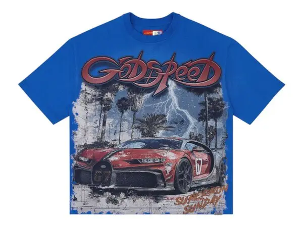 GODSPEED Gatti Miami Superrun T-shirt - Royal