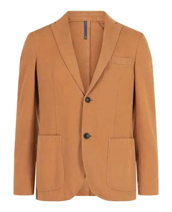 SLOWEAR Monterdoro Single-breasted Slim-fit Blazer - Medium Walnut