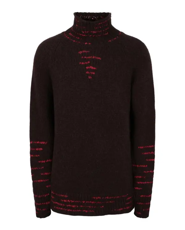 FERRAGAMO Ribbon Stitched Sweater