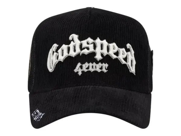 GODSPEED Forever Trucker Hat - Black Corduroy