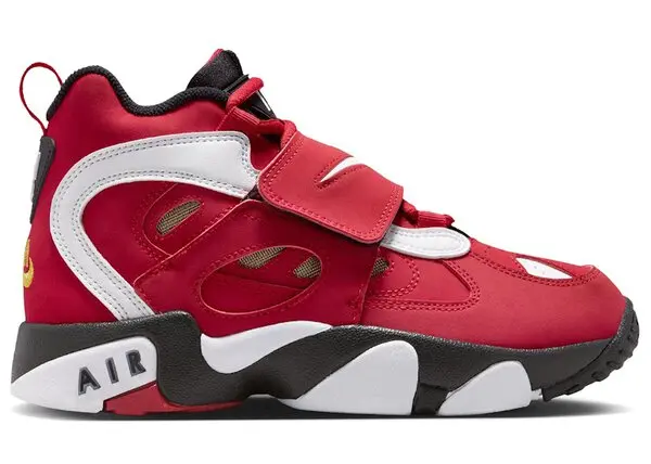 Nike Air Diamond Turf 2 Sneakers - Prime Red/black/metallic Gold