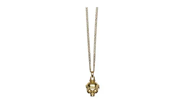 $UICIDEBOY$ G59 Records Skull Pendant - Gold