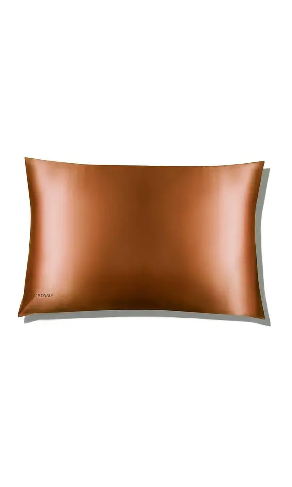 DROWSY Silk Standard Pillowcase - Pumpkin Spice