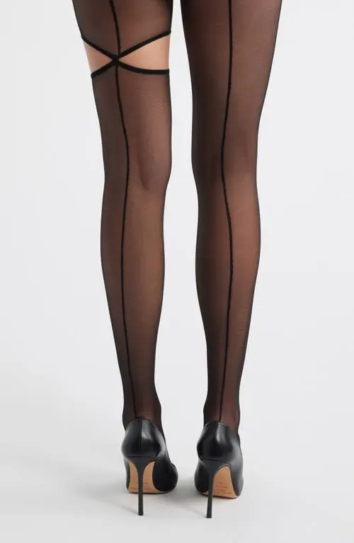 HIGH HEEL JUNGLE Enigma Cutout Tights