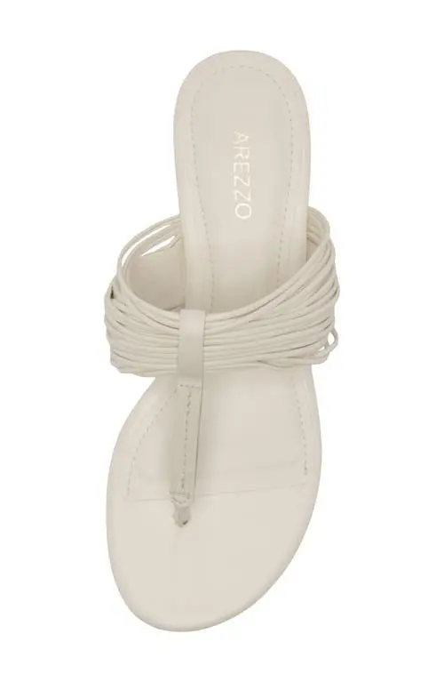 AREZZO Elani Strappy Sandal - Cream White