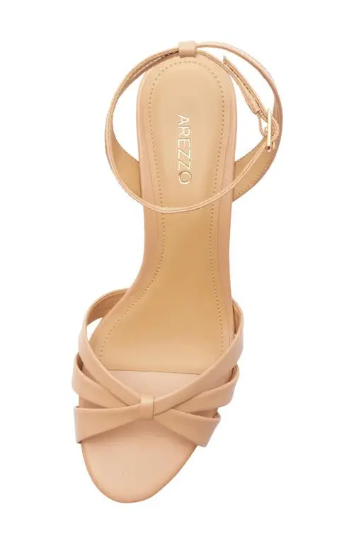 AREZZO Veronica Platform Sandals - True Sand