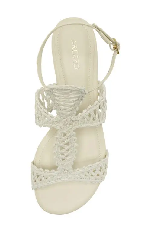 AREZZO Ciara Ankle Strap Sandal - Panacota