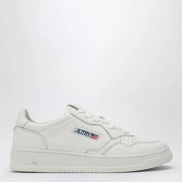AUTRY Medalist Low Goatskin Leather Sneakers