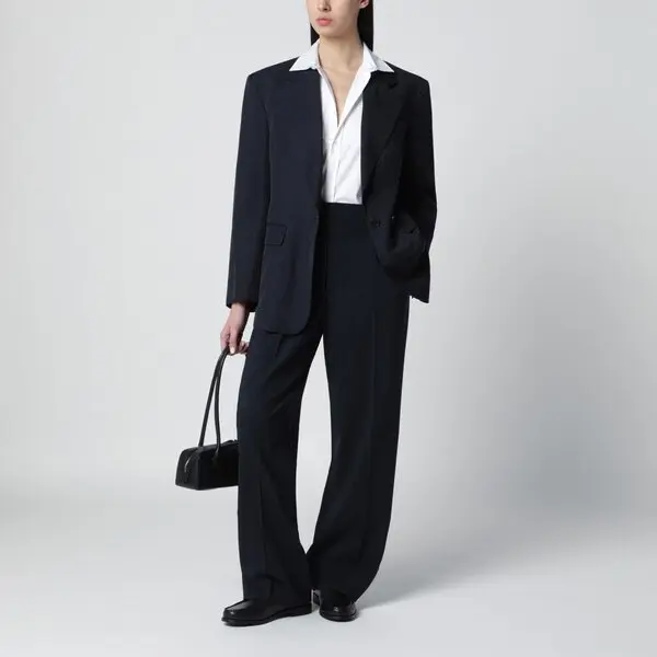 P.a.r.o.s.h Linen-blend Single-breasted Jacket