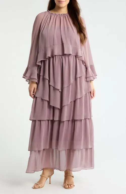 Chelsea28 Printed Chiffon Dresses