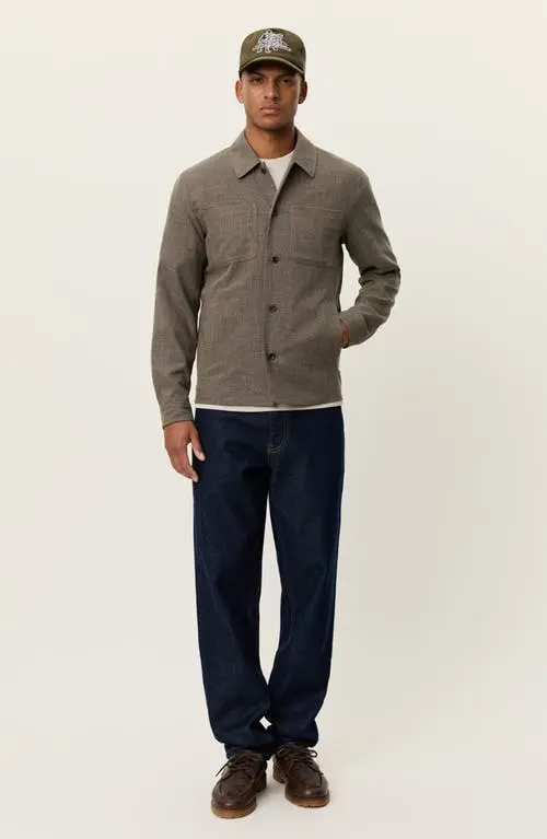 LES DEUX Marseille Mélange Shirt Jacket