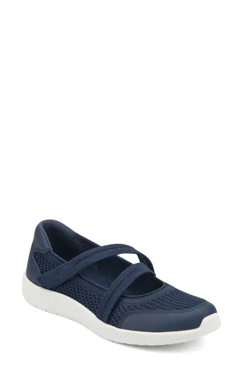 Easy Spirit Gwynn Knit Sneakers - Dark Blue
