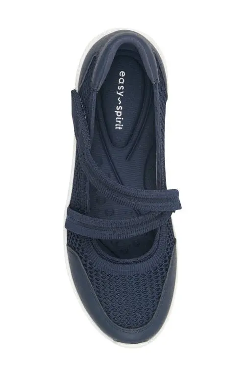 Easy Spirit Gwynn Knit Sneakers - Dark Blue