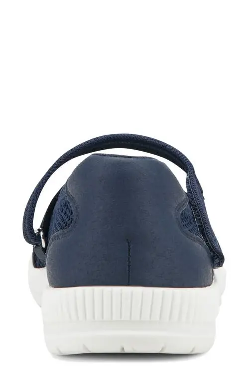 Easy Spirit Gwynn Knit Sneakers - Dark Blue