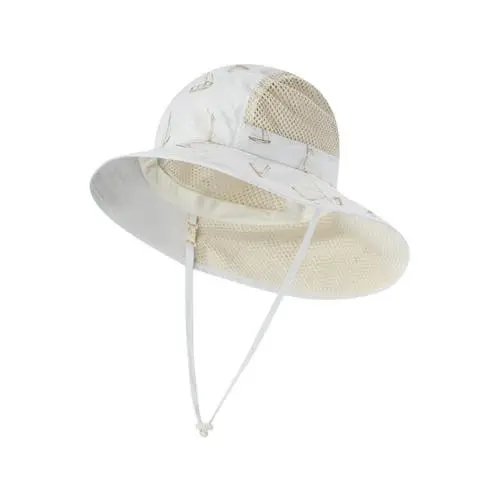 MILKBARN Printed Sun Hat - Sailboat Melody