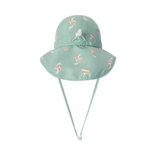 MILKBARN Printed Sun Hat - Swimming Koi