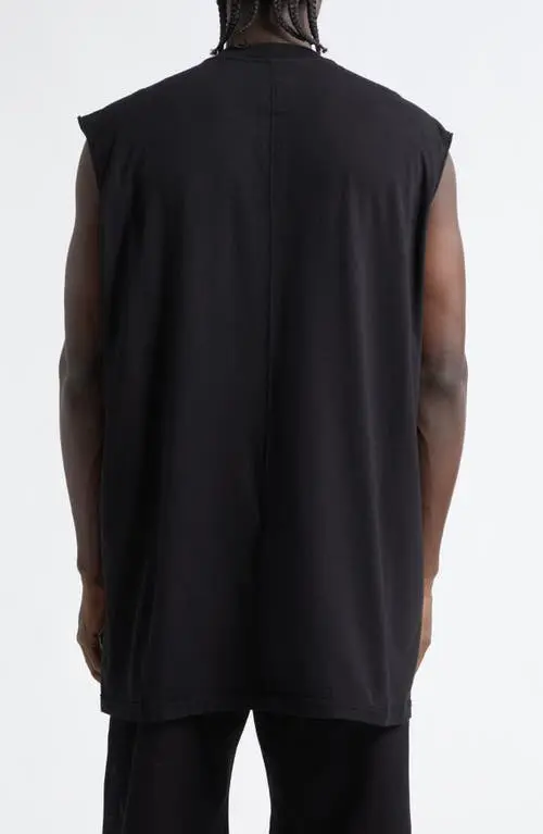 Rick Owens Tarp T Longline Sleeveless T-shirt