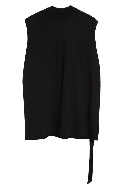 Rick Owens Tarp T Longline Sleeveless T-shirt