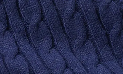 Ralph Lauren Jamie Throw Blanket - Navy